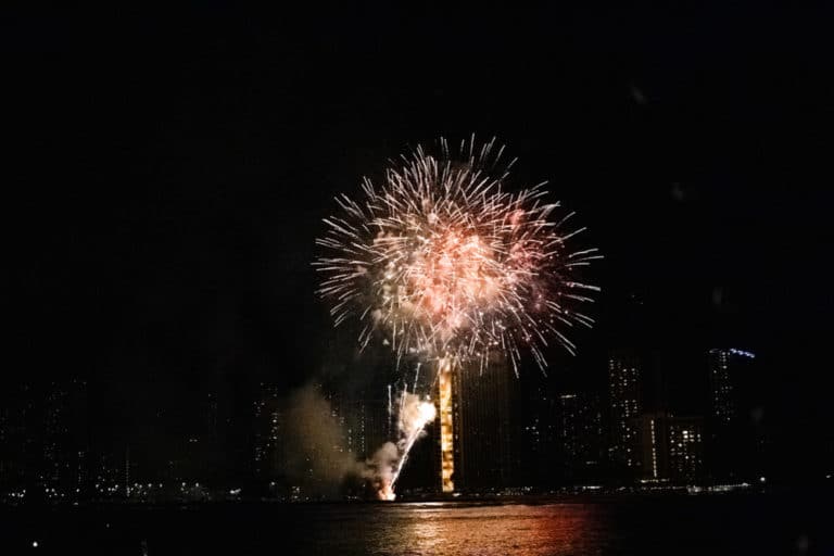 Waikiki Booze Cruise | Sunset Party Boat with Live DJ & Fireworks