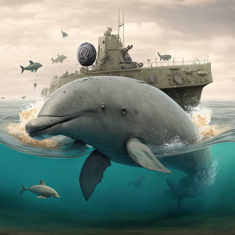 Were Dolphins used to help in World War II? - AYC And You Creations